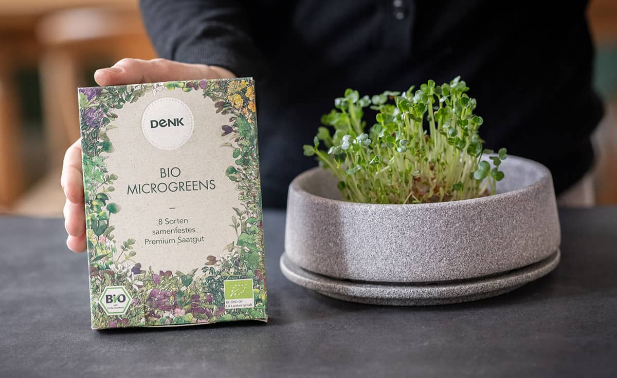 BIO Microgreens Samen-Set | Frische & Aroma - Denk Keramik